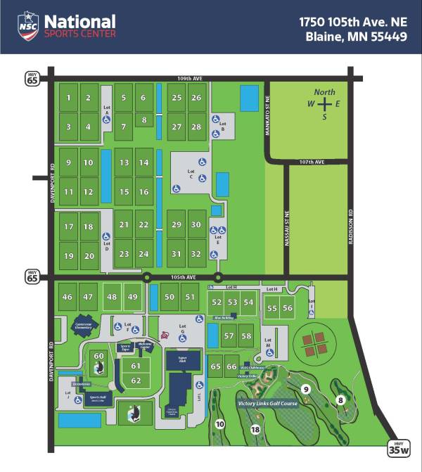 Campus & Maps - Target USA CUP